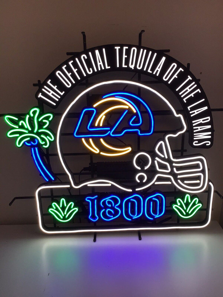 The Official Tequila Of The Los Angeles Rams NFL LED Neon Sign Light L ...