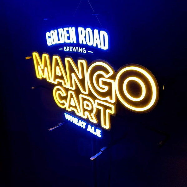 Mango Cart Beer Golden Road Brewery LED Neon Sign Light Lamp – neonsign.us