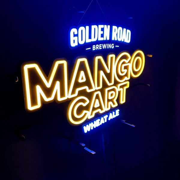 Mango Cart Beer Golden Road Brewery LED Neon Sign Light Lamp – neonsign.us
