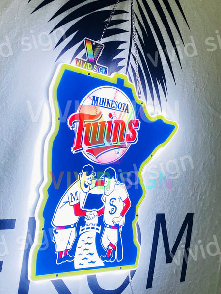 Minnesota Wild Twin City 3D LED Neon Sign Light Lamp – neonsign.us
