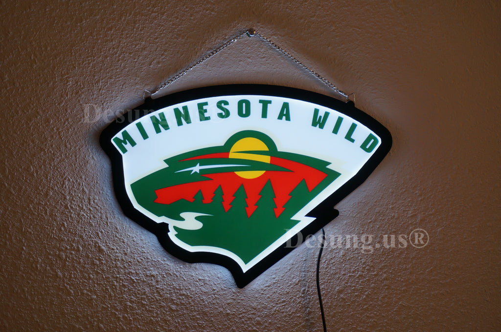 Minnesota Wild 2D LED Neon Sign Light Lamp – neonsign.us