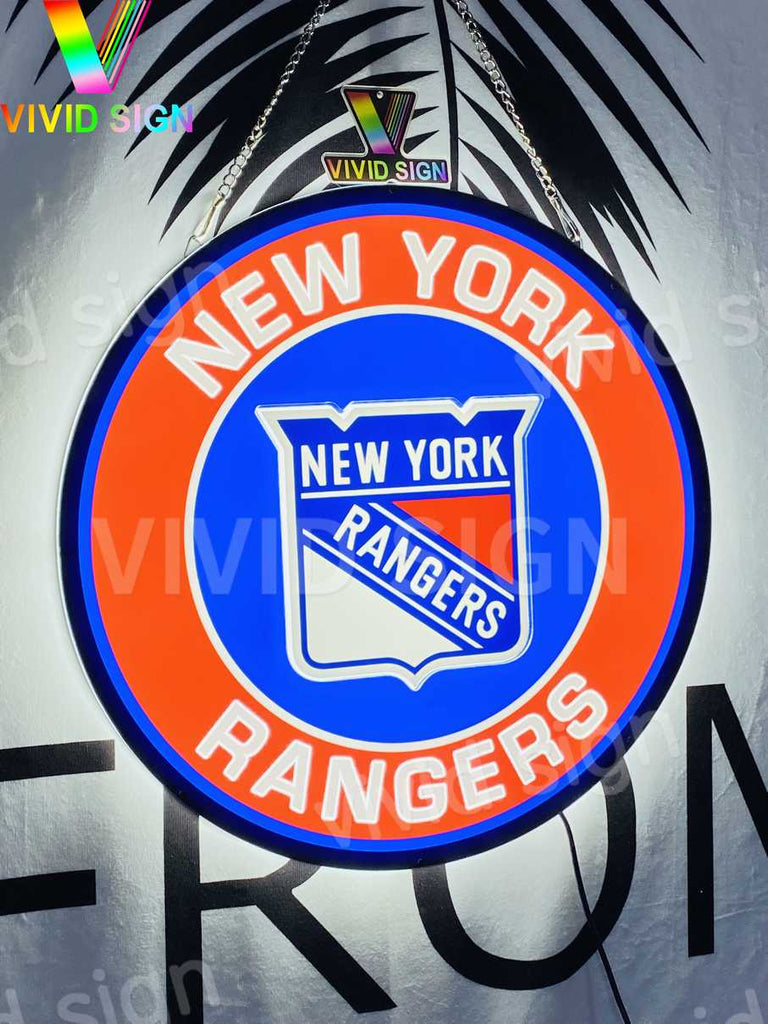 New York Rangers 3D LED Neon Sign Light Lamp – neonsign.us
