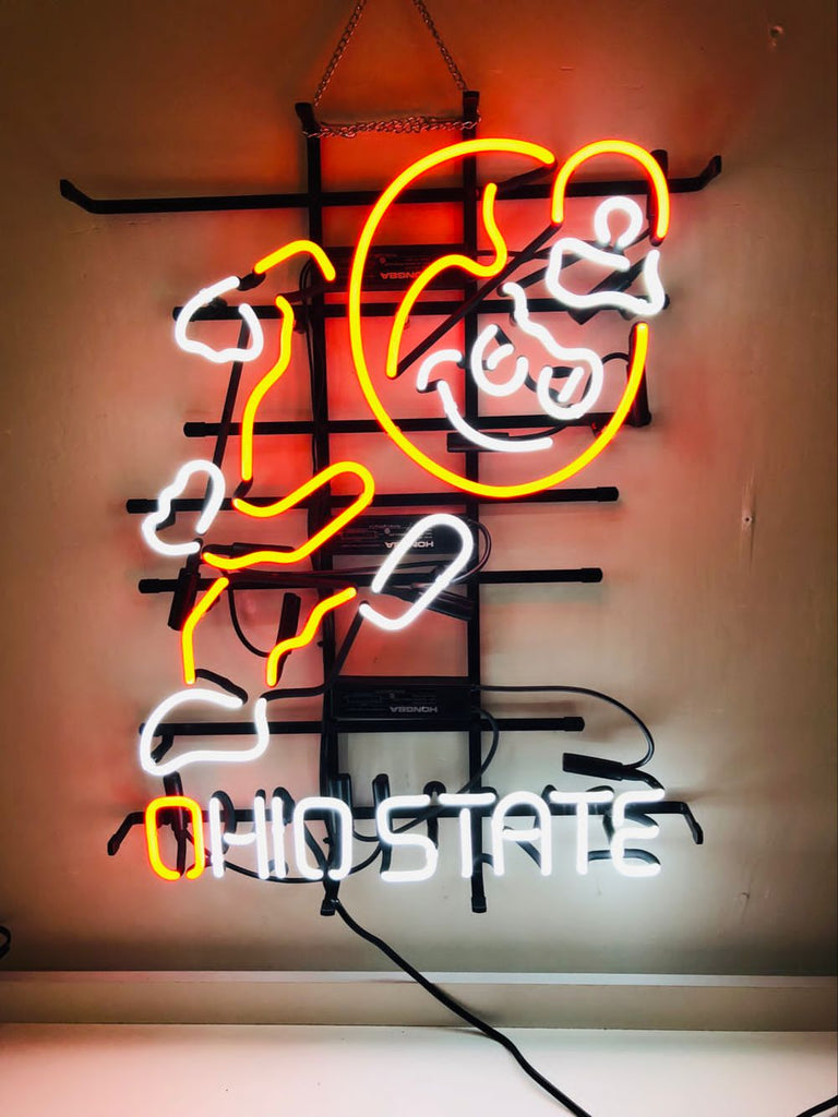 Ohio State Buckeyes Brutus Neon Light Lamp Sign – neonsign.us