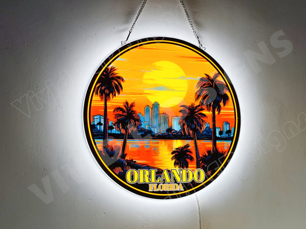Orlando Florida 2D LED Neon Sign Light Lamp – neonsign.us