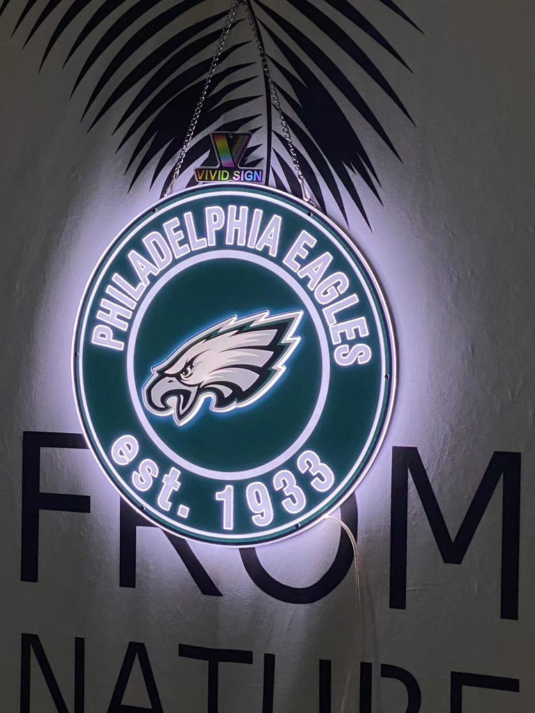 Philadelphia Eagles EST 1933 3D LED Neon Sign Light Lamp – neonsign.us
