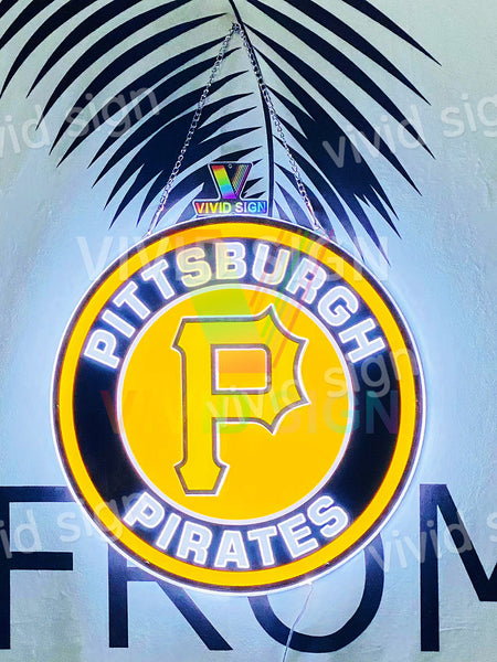 Pittsburgh Pirates 3D LED Neon Sign Light Lamp – neonsign.us
