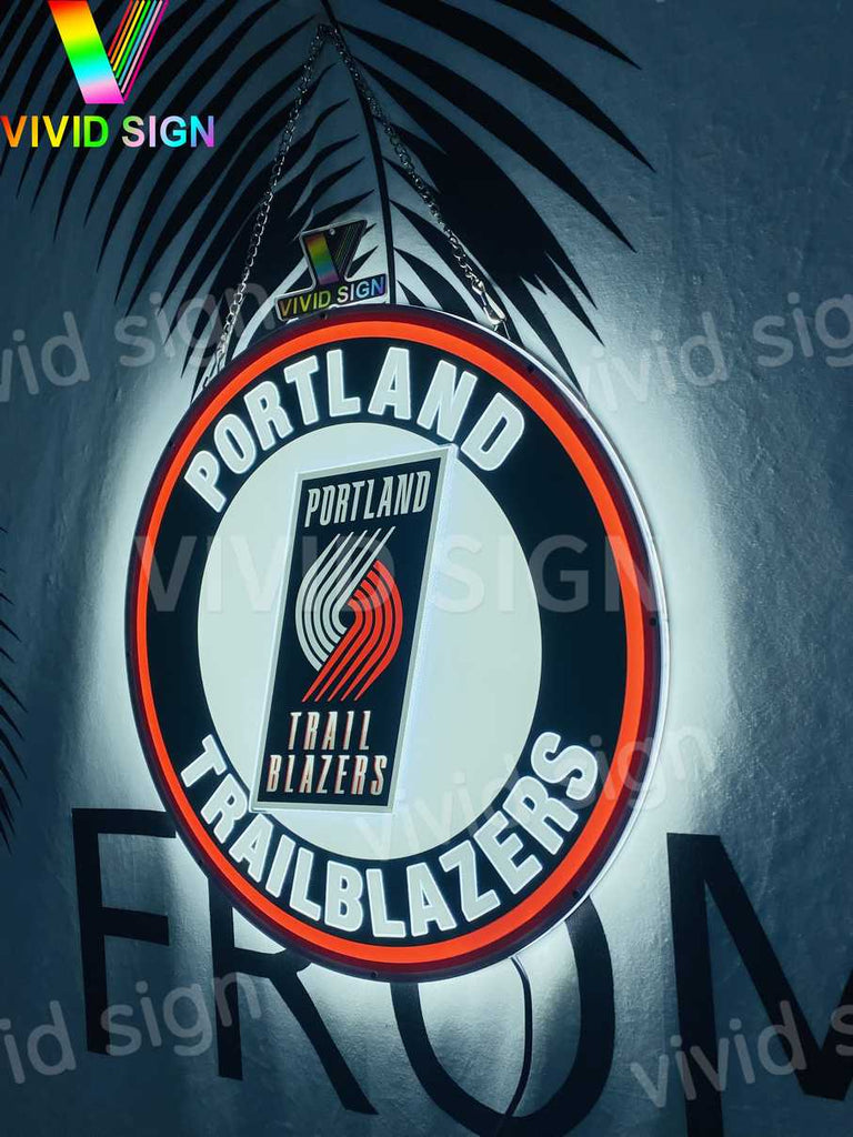 Portland Trailblazers 3D LED Neon Sign Light Lamp – neonsign.us