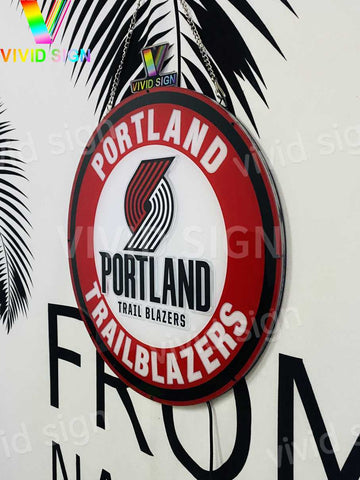 Portland Trailblazers 3D LED Neon Sign Light Lamp – neonsign.us