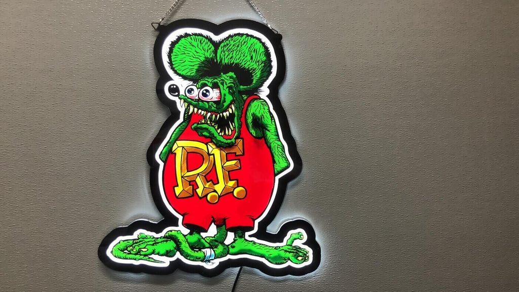 Rat Fink RF Hot Rod 3D LED Neon Sign Light Lamp – neonsign.us