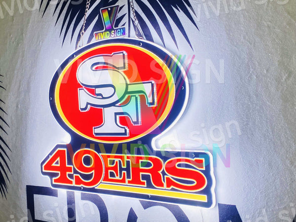 San Francisco 49ers 3D LED Neon Sign Light Lamp – neonsign.us