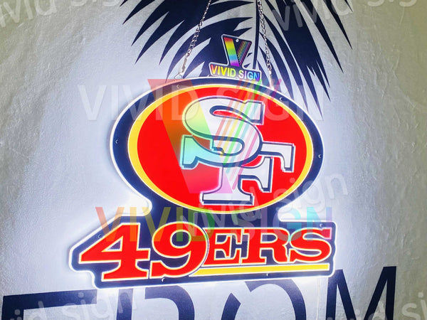 San Francisco 49ers 3D LED Neon Sign Light Lamp – neonsign.us