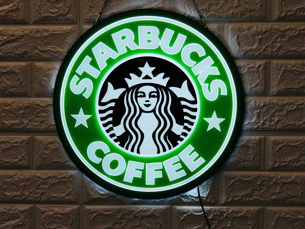Starbucks Coffee Cafe 3D LED Neon Sign Light Lamp – neonsign.us