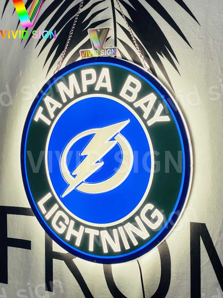 Tampa Bay Lightning 3D LED Neon Sign Light Lamp – neonsign.us