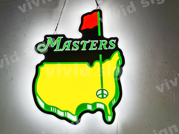 The Masters Tournament Logo 3D LED Neon Sign Light Lamp – neonsign.us
