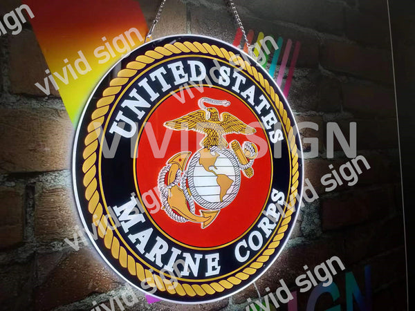 United States Marine Corps 3D LED Neon Sign Light Lamp – neonsign.us
