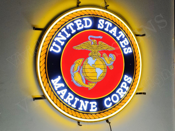 United States Marine Corps LED Neon Sign Light Lamp – neonsign.us