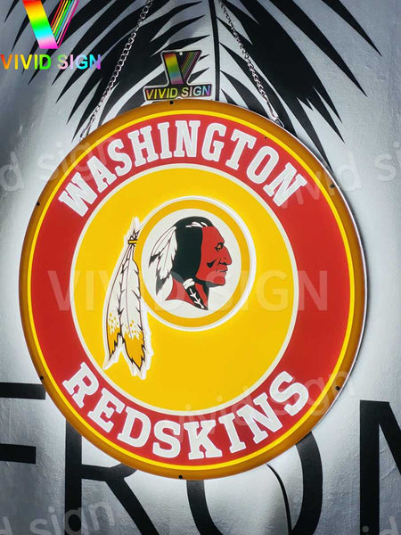 Washington Redskins 3D LED Neon Sign Light Lamp – neonsign.us