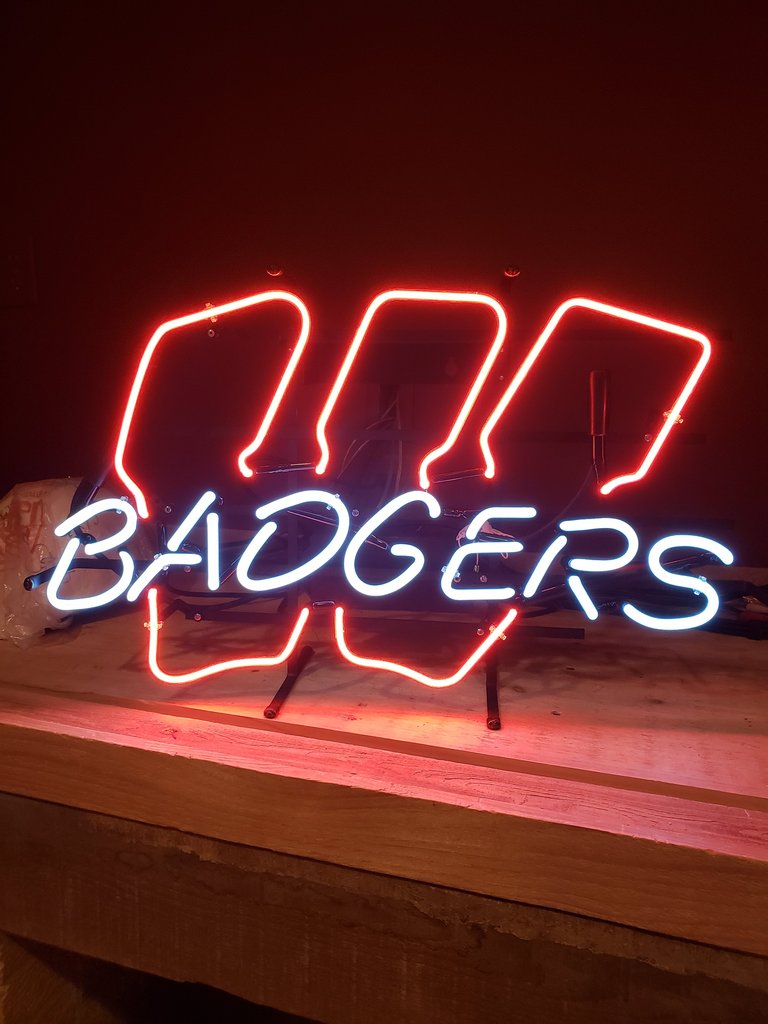 Wisconsin Badgers Neon Light Lamp Sign – neonsign.us
