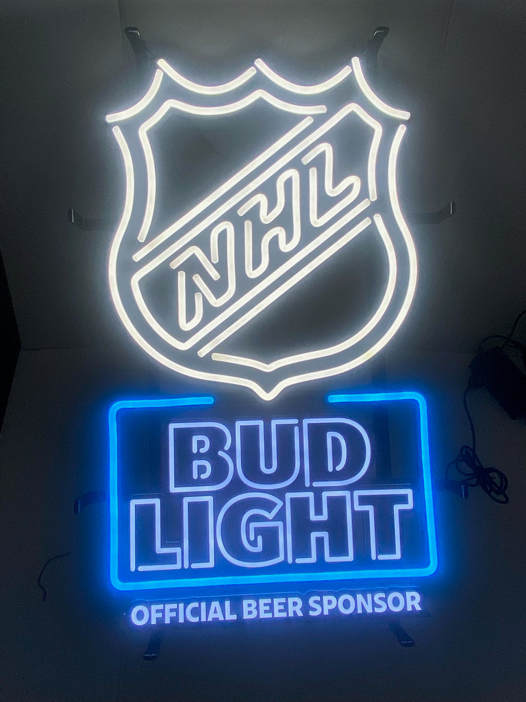 Bud light NHL Hockey Beer LED Neon Sign Light Lamp – neonsign.us