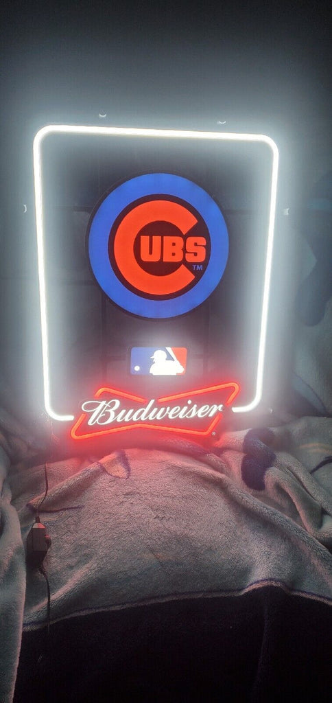 Budweiser Chicago Cubs LED Neon Sign Light Lamp – neonsign.us
