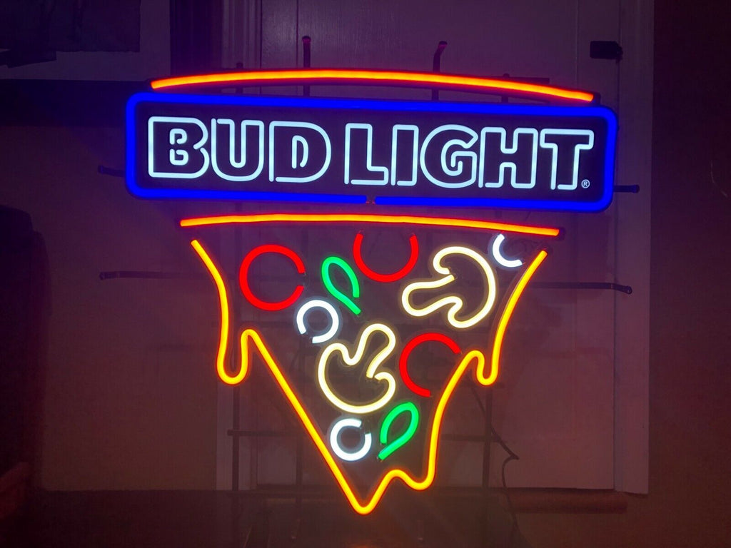 Bud Light Pizza LED Neon Sign Light Lamp – neonsign.us