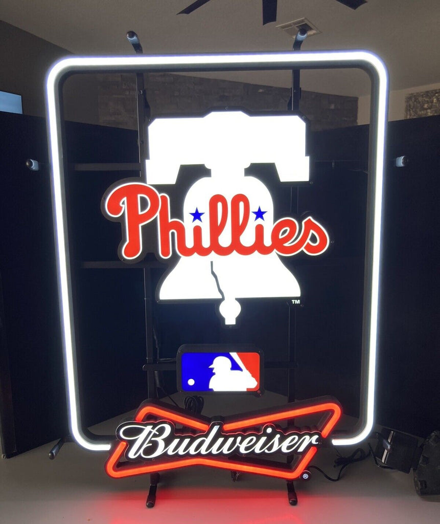 Budweiser Philadelphia Phillies LED Neon Sign Light Lamp – neonsign.us