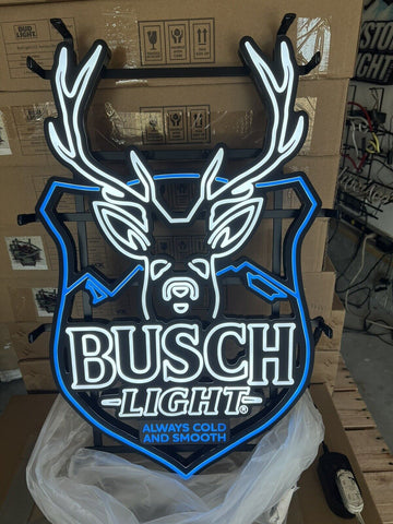 Busch Light Deer LED Neon Sign Light Lamp – neonsign.us