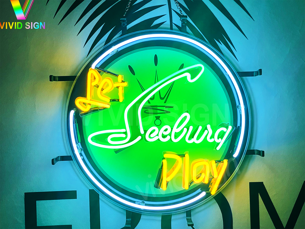 Let Seeburg Play Light Lamp Neon Sign with HD Vivid Printing Technolog ...