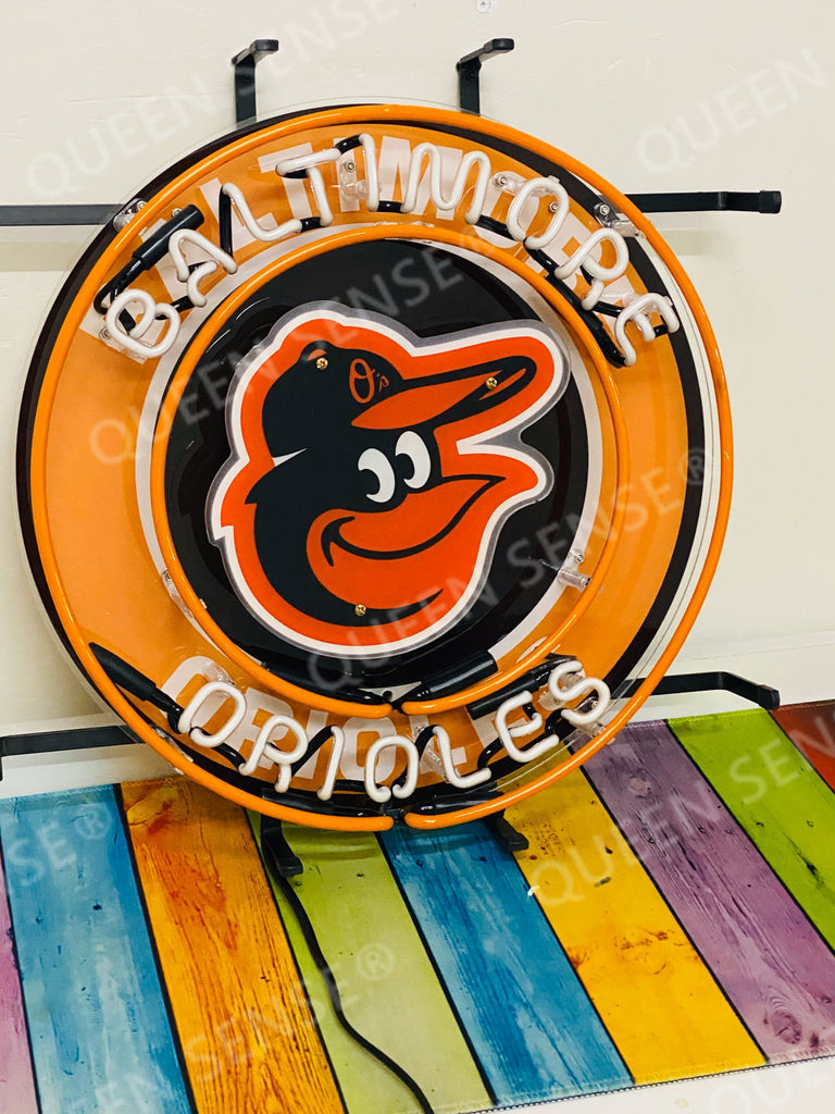 Baltimore Orioles Logo HD Vivid Neon Sign Lamp Light – neonsign.us