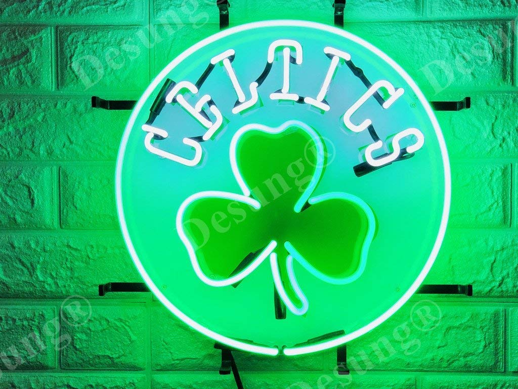 Boston Celtics Logo HD Vivid Neon Sign Lamp Light – neonsign.us