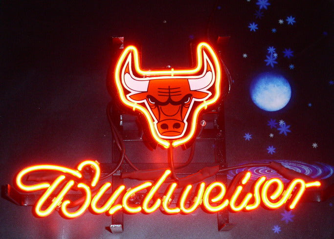 Budweiser Chicago Bulls Neon Sign Light Lamp – neonsign.us