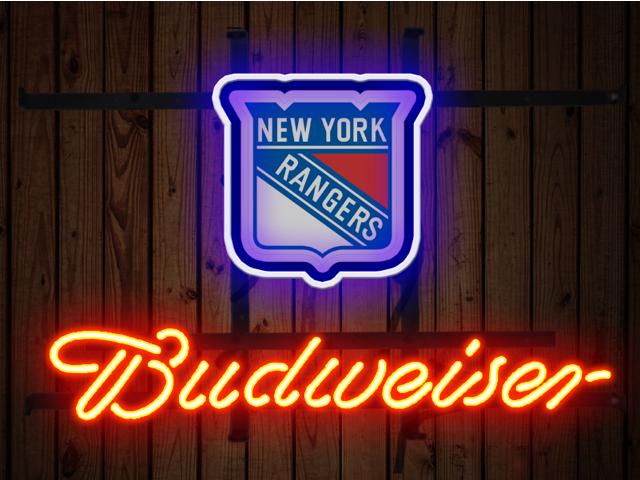 Budweiser New York Rangers Logo Neon Sign Light Lamp – neonsign.us