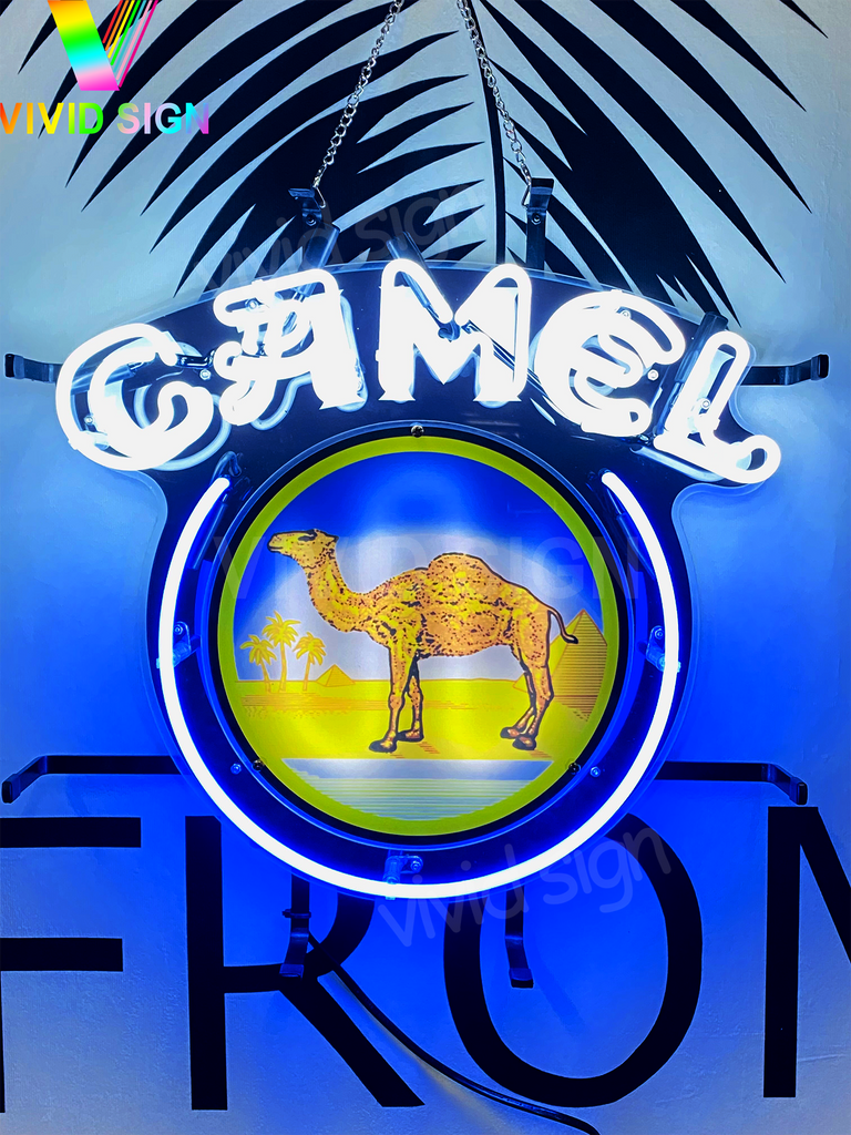 Camel Cigarettes Tobacco Light Lamp Neon Sign with HD Vivid Printing T ...