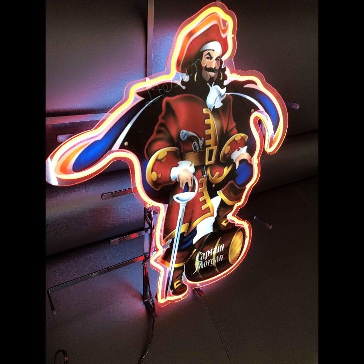Captain Morgan HD Vivid Neon Sign – neonsign.us