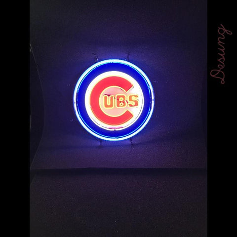 Chicago Cubs HD Vivid Neon Sign – neonsign.us