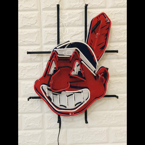 Cleveland Indians HD Vivid Neon Sign – neonsign.us