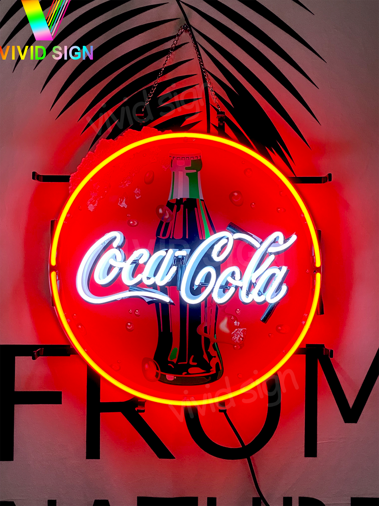 Coca Cola Bottle Coke HD Vivid Neon Sign Lamp Light – neonsign.us