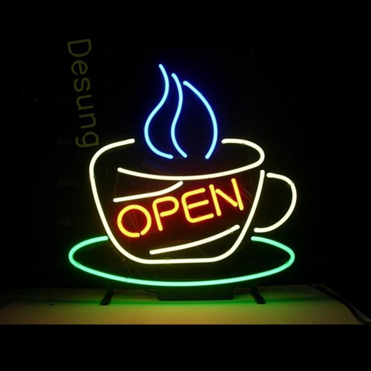 Coffee Cafe Open Neon Sign – neonsign.us