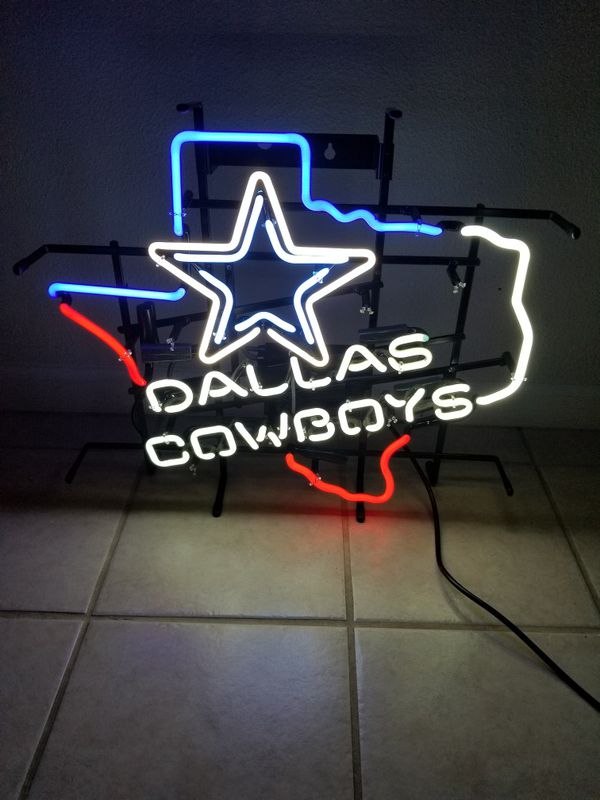 Dallas Cowboys Texas Neon Sign Light Lamp – neonsign.us