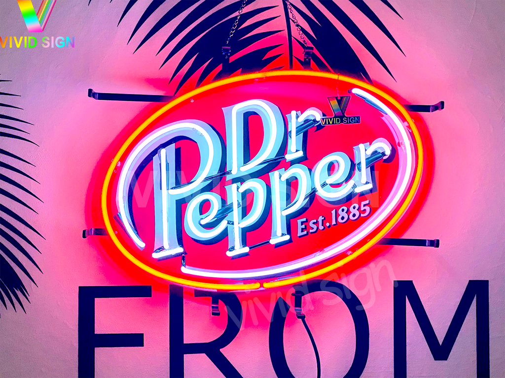 Dr Pepper Est 1885 HD Vivid Neon Sign Lamp Light – neonsign.us