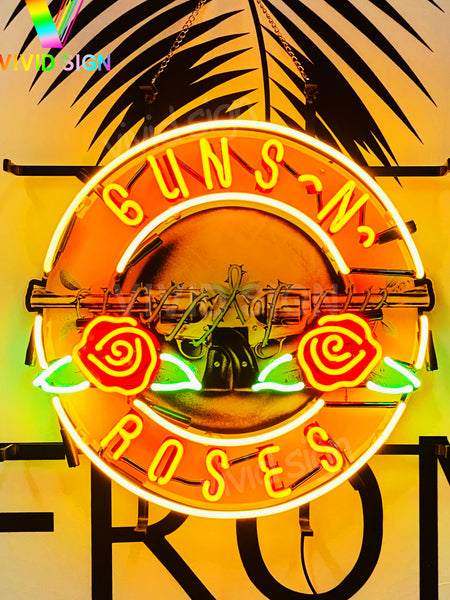 Guns N' Roses HD Vivid Neon Sign Lamp Light – neonsign.us