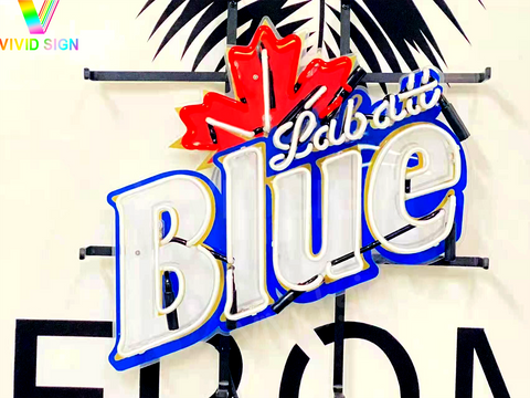 Labatt Blue Beer Light Lamp Neon Sign with HD Vivid Printing Technolog ...