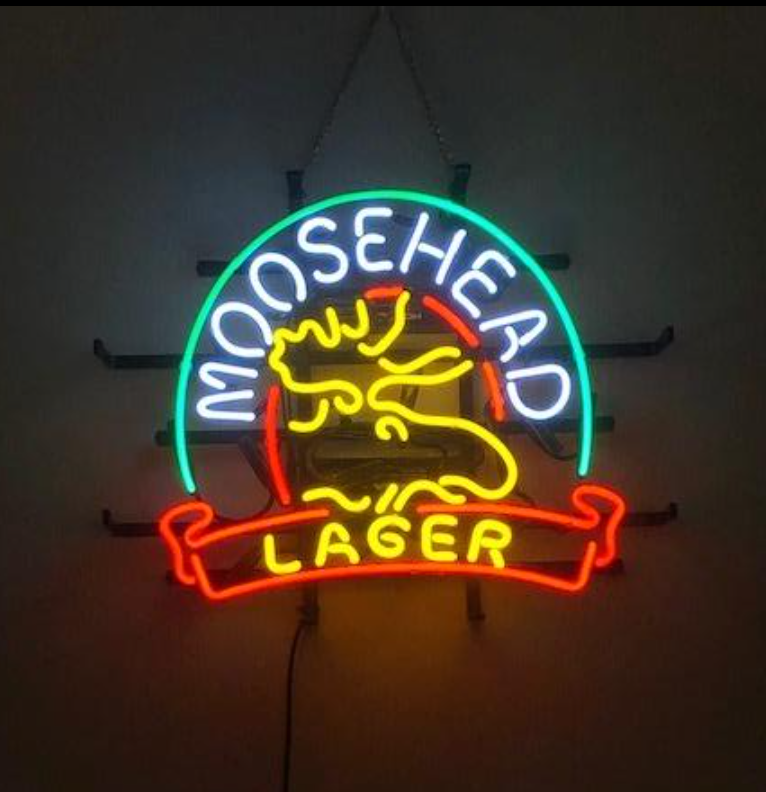 MooseHead Lager Neon Sign – neonsign.us
