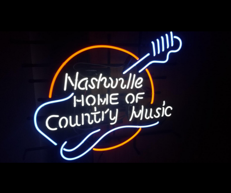 Nashville Home of Country Music Neon Light Sign Lamp – neonsign.us