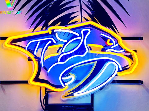 Nashville Predators HD Vivid Neon Sign Lamp Light – neonsign.us