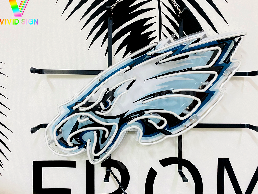 Philadelphia Eagles Logo HD Vivid Neon Sign Lamp Light – neonsign.us