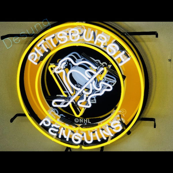New Pittsburgh Penguins Light Neon Sign with HD Vivid Printing Technol ...