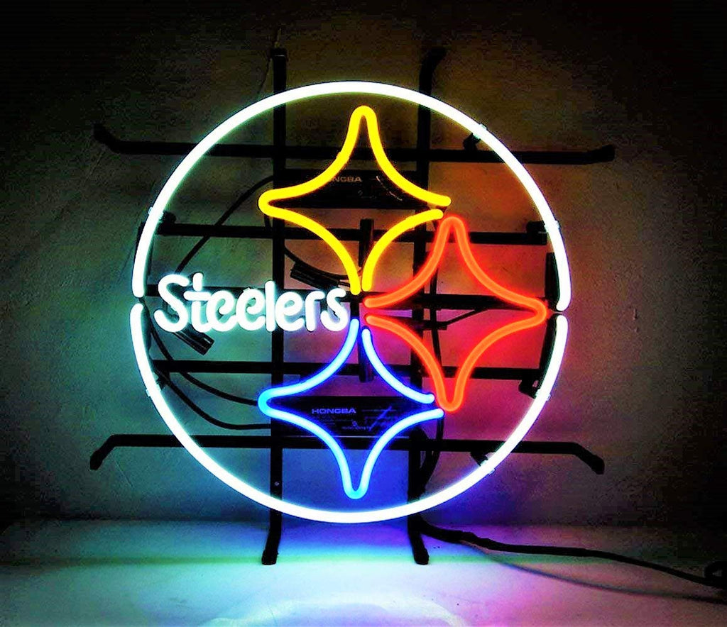 Pittsburgh Steelers Logo Bar Neon Sign Light Lamp – neonsign.us