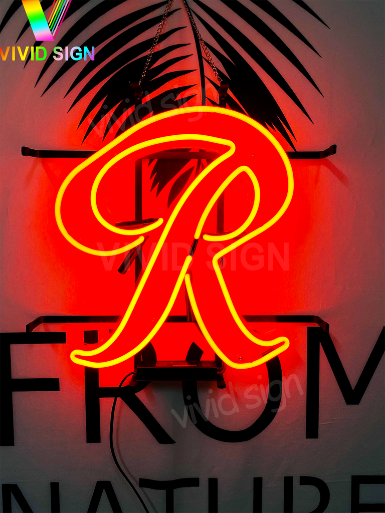 Rainier Beer Big R Light Lamp Neon Sign with HD Vivid Printing Technol ...