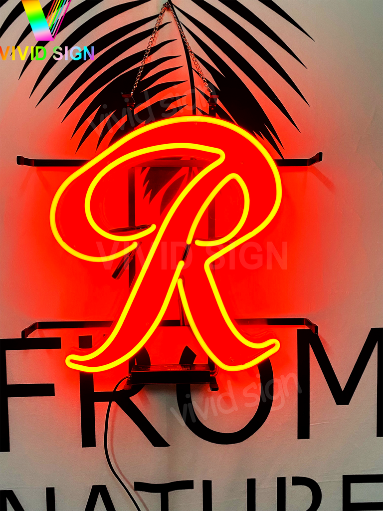 Rainier Beer Big R Light Lamp Neon Sign with HD Vivid Printing Technol ...